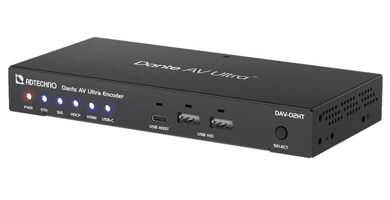 Dante AV Ultra Encoder/ Decoder - ADTECHNO Inc.